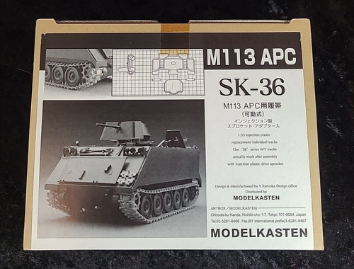 MODELKASTEN SK-36 M113 APC Movable Upgrade Tank Treads Track 1/35 | eBay