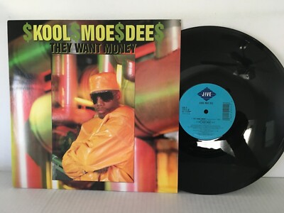 Kool Moe Dee - They Want Money - Jive Records (1989) 12" Vinyl SINGLE ...