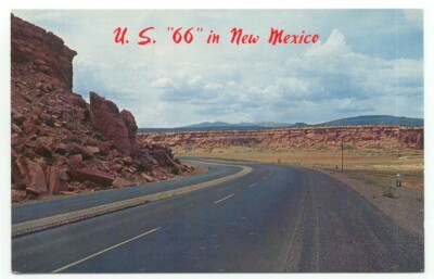 U.S. Rt. 66 Highway In New Mexico Postcard | eBay
