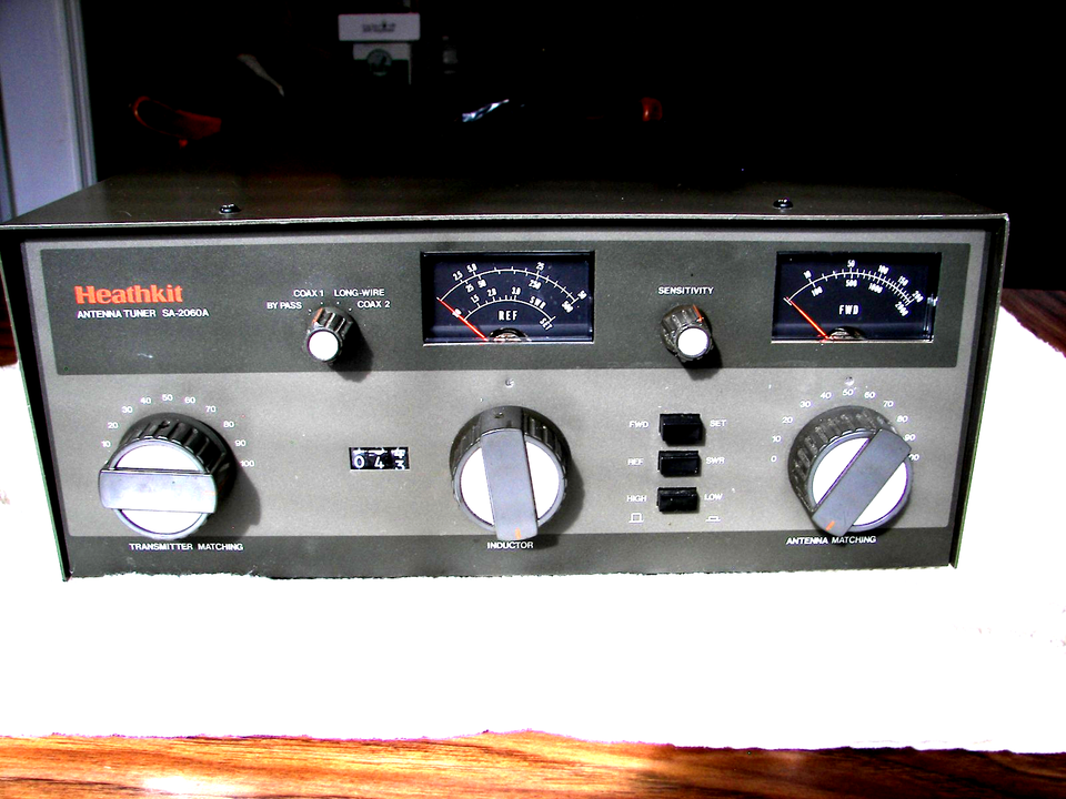 Heathkit SA-2060A Antenna Tuner 2kW HF Transmatch – Tested Working | eBay