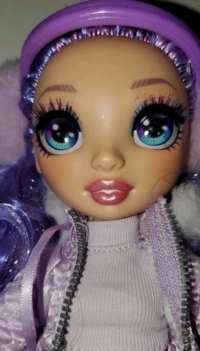 Rainbow High Violet Willow Winter Break Doll Original Clothes Shoes lot ...