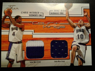 2002-03 Chris Webber Mike Bibby Flair Court Kings /250 | eBay