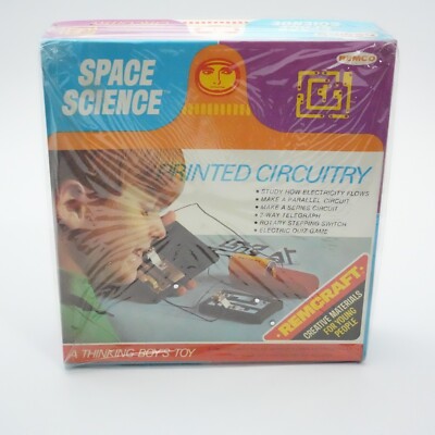 Vintage 1960’s Remco Printed Circuitry Set No. 5153 Space Science ...