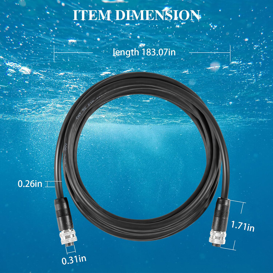 Humminbird 15 Foot Ethernet Cable as EC 15e for sale online | eBay
