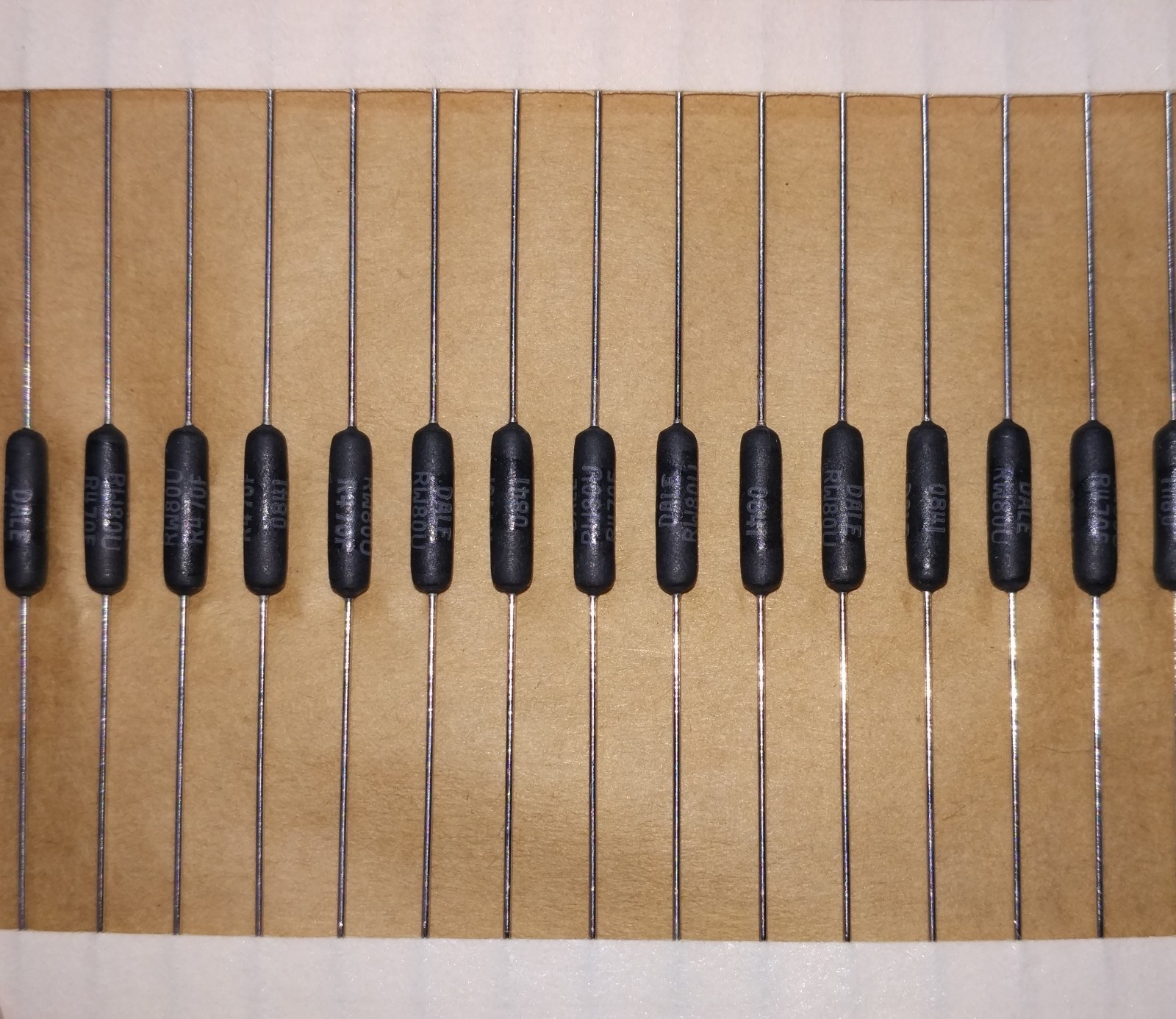 Lot of 2 Vishay RW Military Wirewound Resistor 0.47 Ohm 2W 1% ...