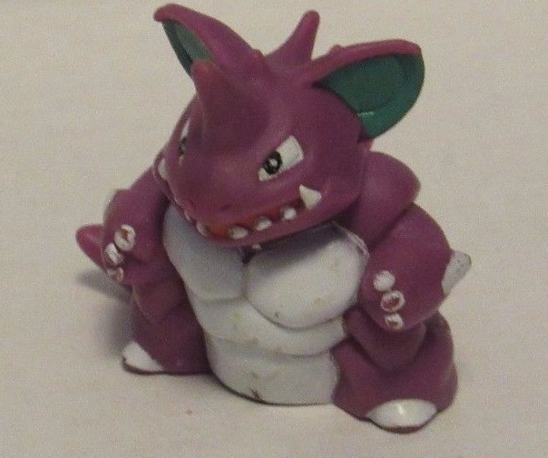 1996 Pokemon Finger Puppet Nidoking Figure Gotta Catch em All Nintendo ...