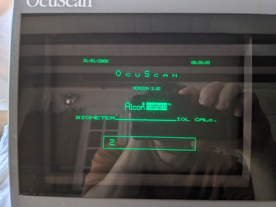 Alcon OcuScan échographe biomètre | eBay