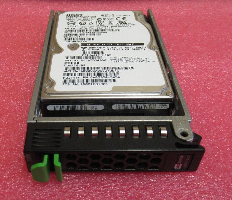 HGST Hitachi HUC109030CSS600 Ultrastar 300GB 10000RPM 64MB 2.5 ...