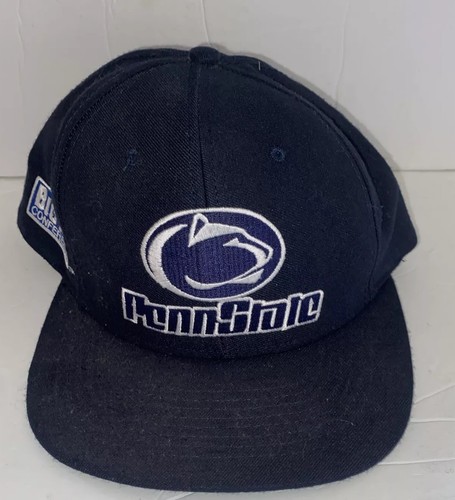 Vintage Penn State Nittany Lions Nutmeg Big 10 Snapback Hat Ncaa Navy ...
