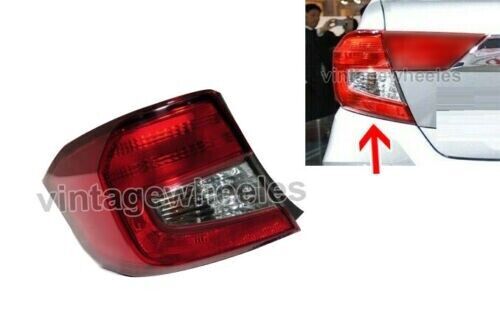 Rear Tail Light Left High Quality Fits Honda Amaze 2nd Gen. 2018 To ...
