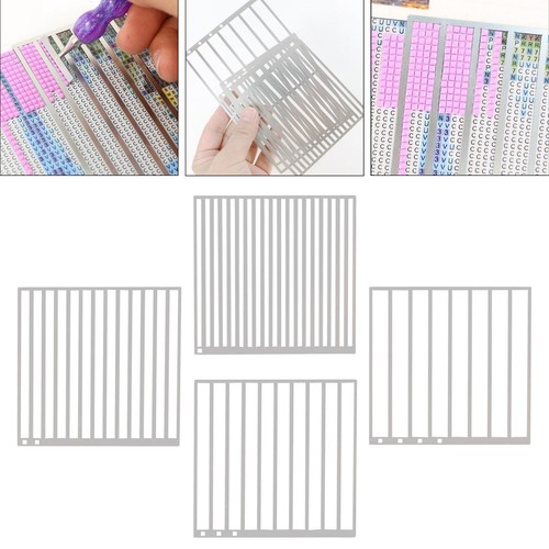 Diamond Painting Ruler Tool DIY Mesh Tool for Square Full Drill Fix Net ...