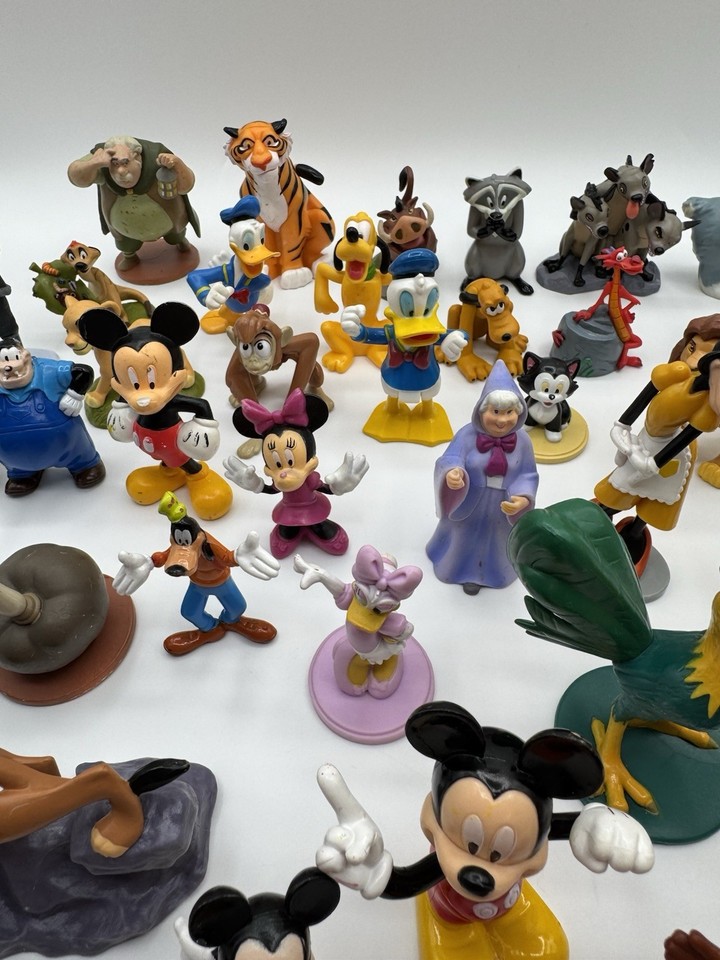 47 Random 90s Disney Action Figures / Cake Toppers Lion King Aladdin ...