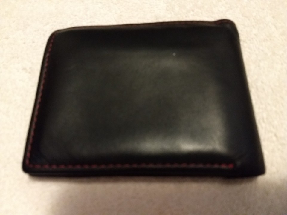 MJafferjees Bifold Wallet w/ Mesh ID Window, Black | eBay