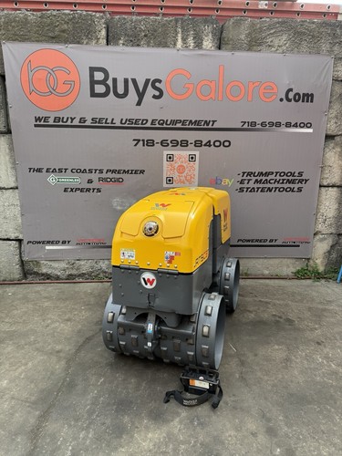 2019 Wacker Neuson RTSC3 Remote Controlled Trench Compactor Roller 616 ...