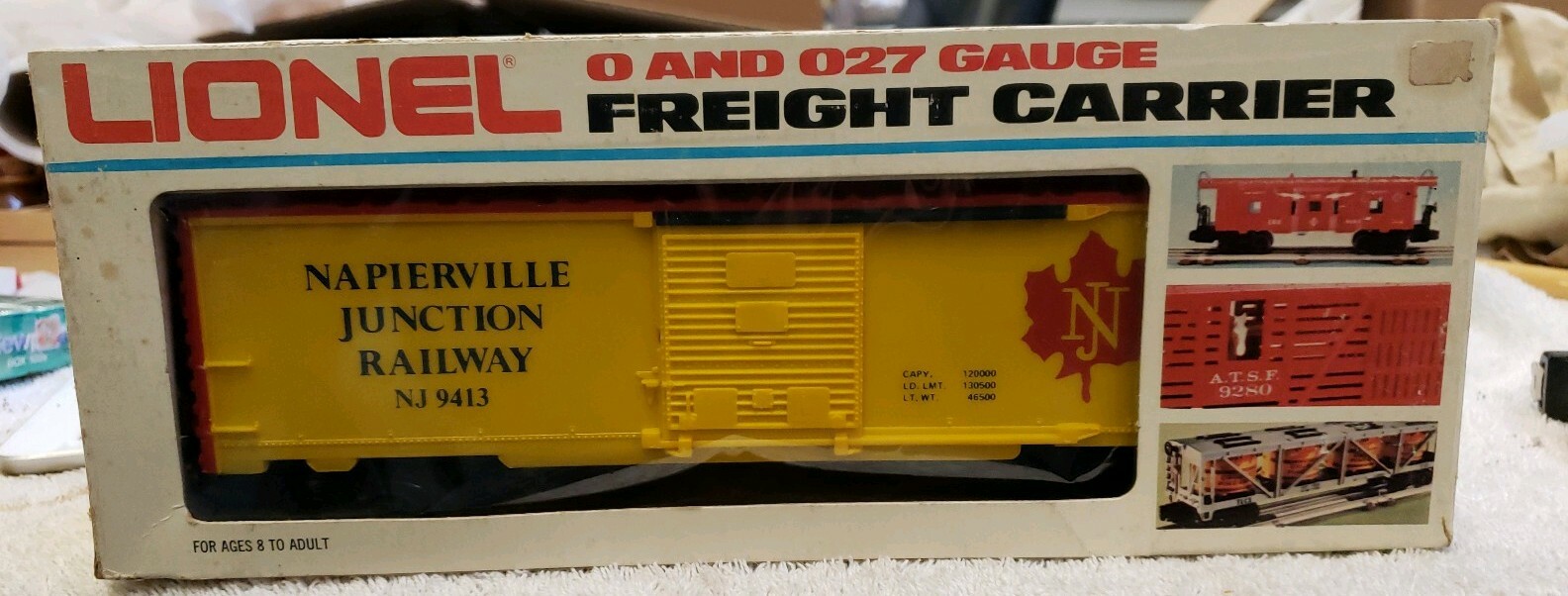 Lionel Napierville junction Box Car 6–9413 (12i) | eBay