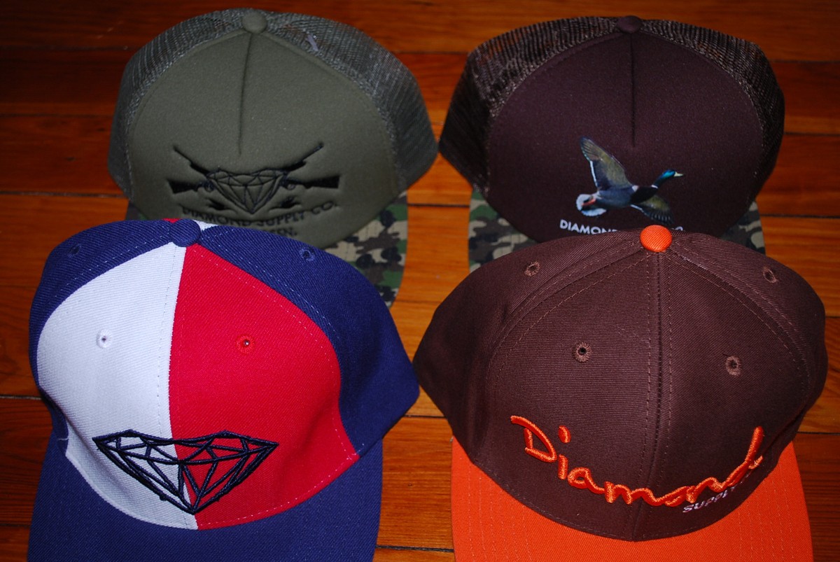 Snapbacks Mit Diamanten In Camouflage
