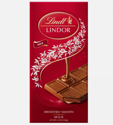 Lindt Lindor Bar 100g - Pack of 2-freash stock - fast dispatch | eBay UK