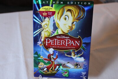 Peter Pan (DVD, 2007, 2-Disc Set, Platinum Edition) 786936718072| eBay