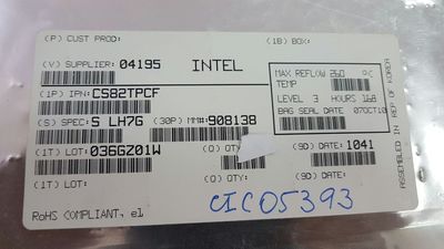 LOT OF 4 PCS. INTEL CS82TPCF-SLH7G Platform Controller Hub | eBay