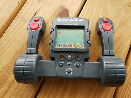EXCALIBUR FLIGHT SIMULATOR Electronic Handheld Game TESTED . (H2) | eBay