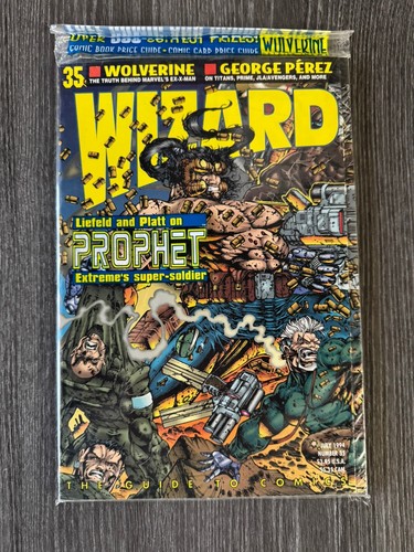 WIZARD Magazine #35 NM (Wizard Press 1994) NEW "Sealed" with ALL PROMOS ...