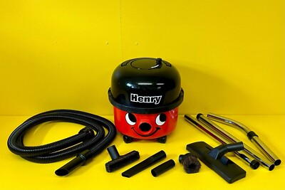 NUMATIC HENRY HOOVER - RED - VACUUM CLEANER - 1100W SINGLE SPEED | eBay UK