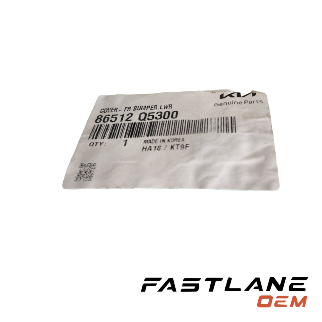 For Kia Seltos 2021-2022 Kia 86512Q5300 Front Lower Bumper Cover for ...