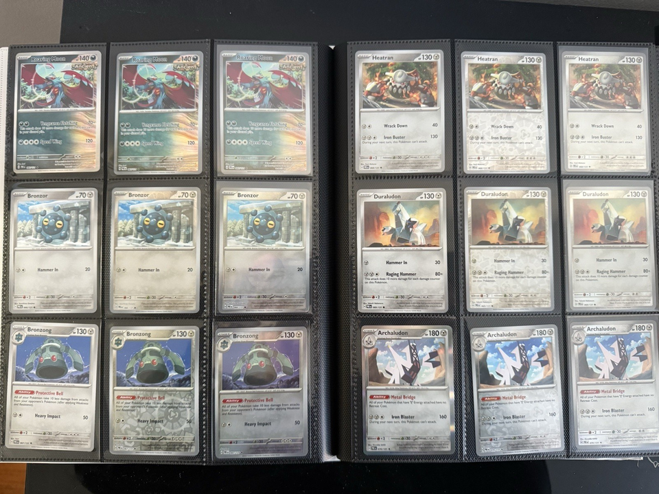 Pokemon Prismatic Evolutions Master Set 1-143 Pokeball Reverse Base Set ...