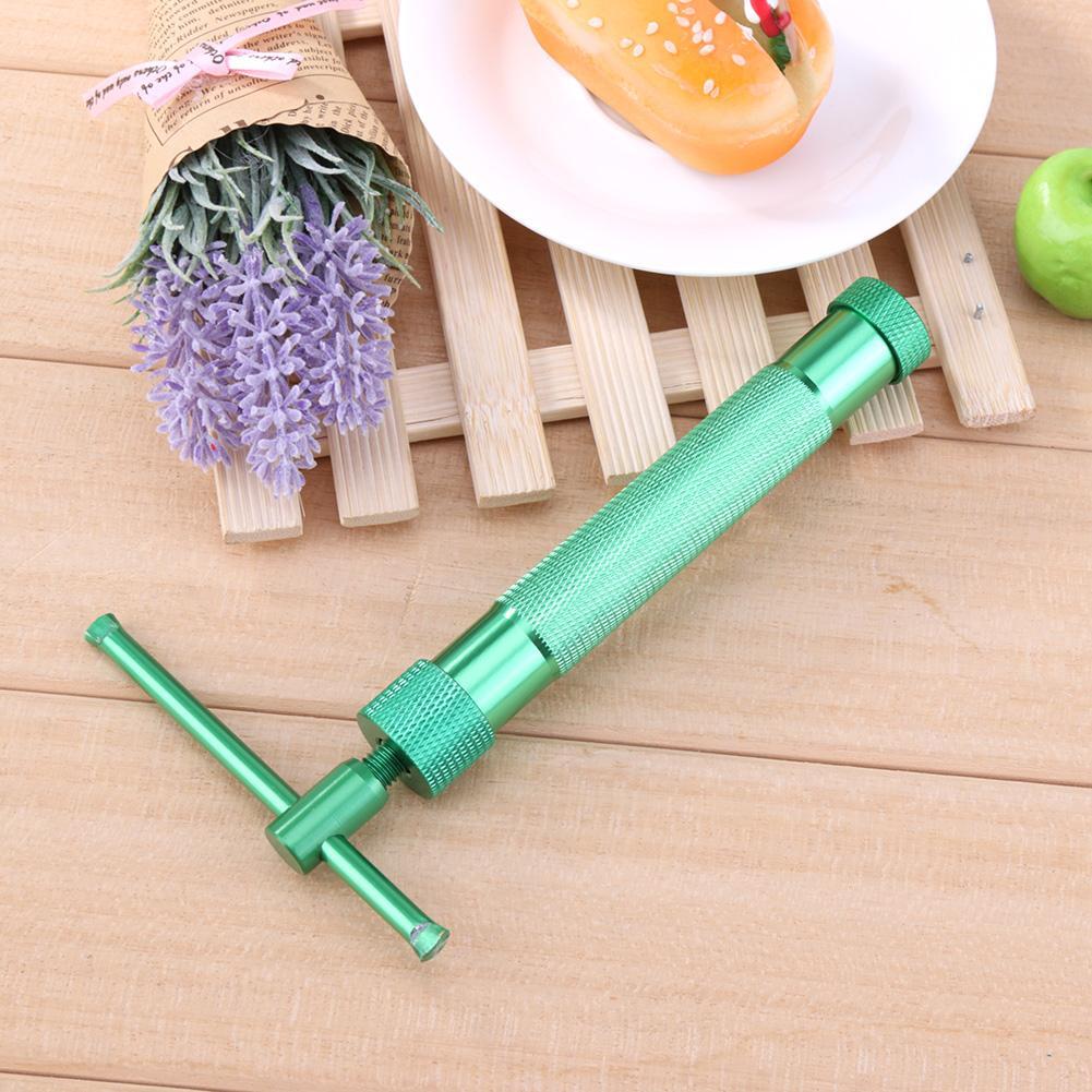 DIY Craft Pottery Clay Extruder Fondant Cake Gun Modeling Tool(Green ...