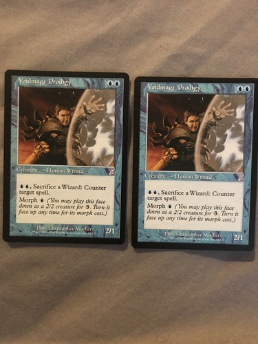 Voidmage Prodigy X2 Time Spiral Moderate Play MTG | eBay