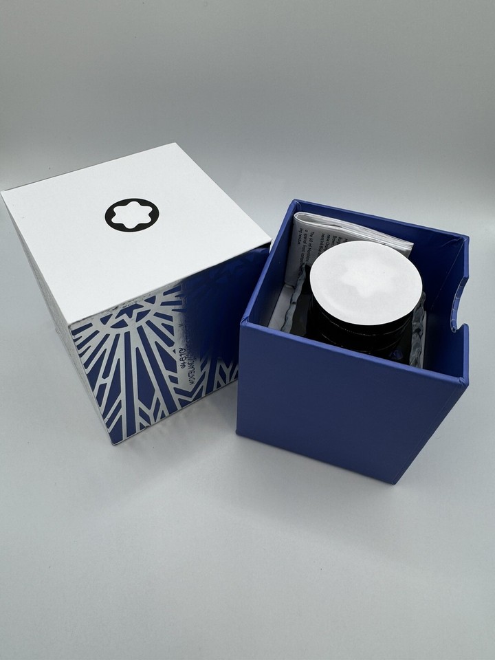 MONTBLANC MEISTERSTÜCK THE ORIGIN COLLECTION INK BOTTLE 50 ML BLUE NEW ...