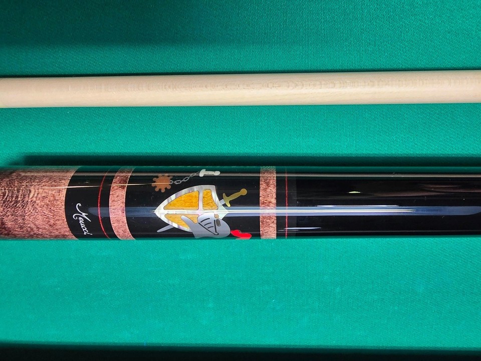 Meucci HOF-7 Pool Cue + 12.5mm Pro Shaft | Medieval Style | Free 1x1 ...