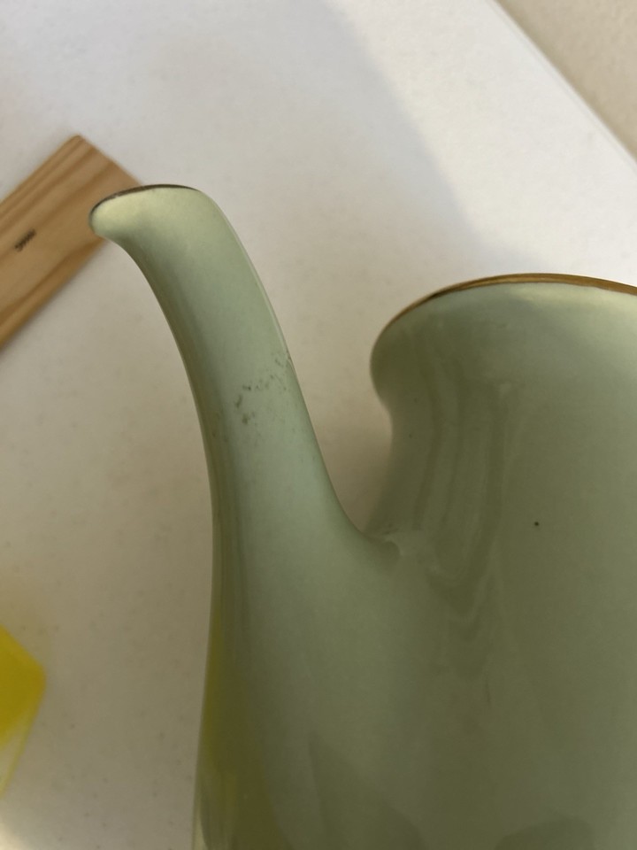 Vintage Classic Heritage Celadon Green Coffee Pot Taylor Smith & Taylor ...