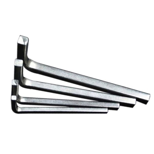 Clé Outils à Main L Forme Argent Carré Tête 4 Point Chrome Vanadium ...