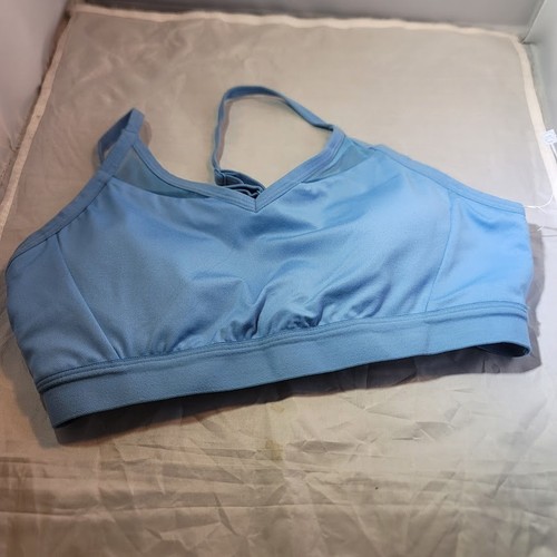 Zella baby blue sports bra size Small NEW | eBay