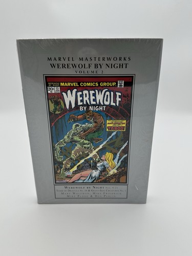 Marvel Masterworks: Werewolf by Night Vol 2 HC SEALED Marvel Comics ...