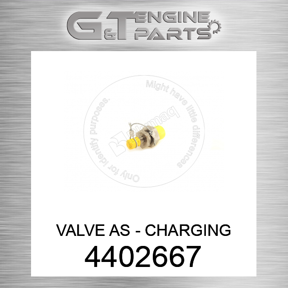 4402667 VALVE AS - CHARGING (2389928) fits CATERPILLAR (NEW AFTERMARKET ...