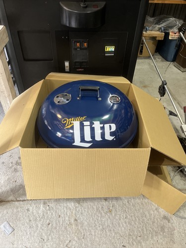 Miller Lite Dome Charcoal Grill New Rare | eBay
