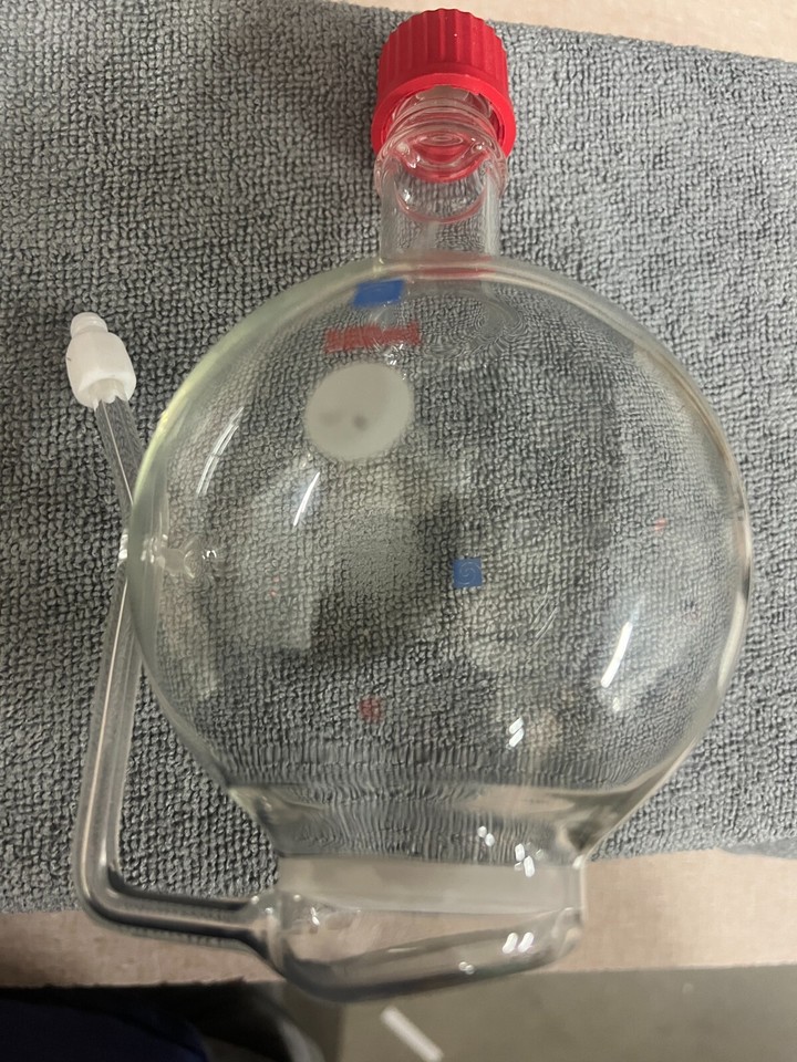 Schlenk Flask 300 mL with Side Arm Course Frit GL25 | eBay