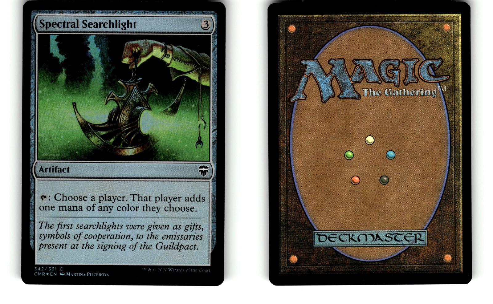 MTG Commander Legends Spectral Searchlight Foil CMR 342/361 C NM/MT ...