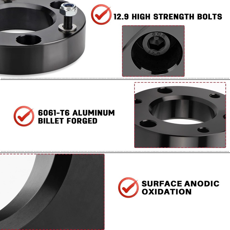 2 Inch Front Leveling Lift Kit For 2004-2023 Ford F150 2007 2008 2009 ...