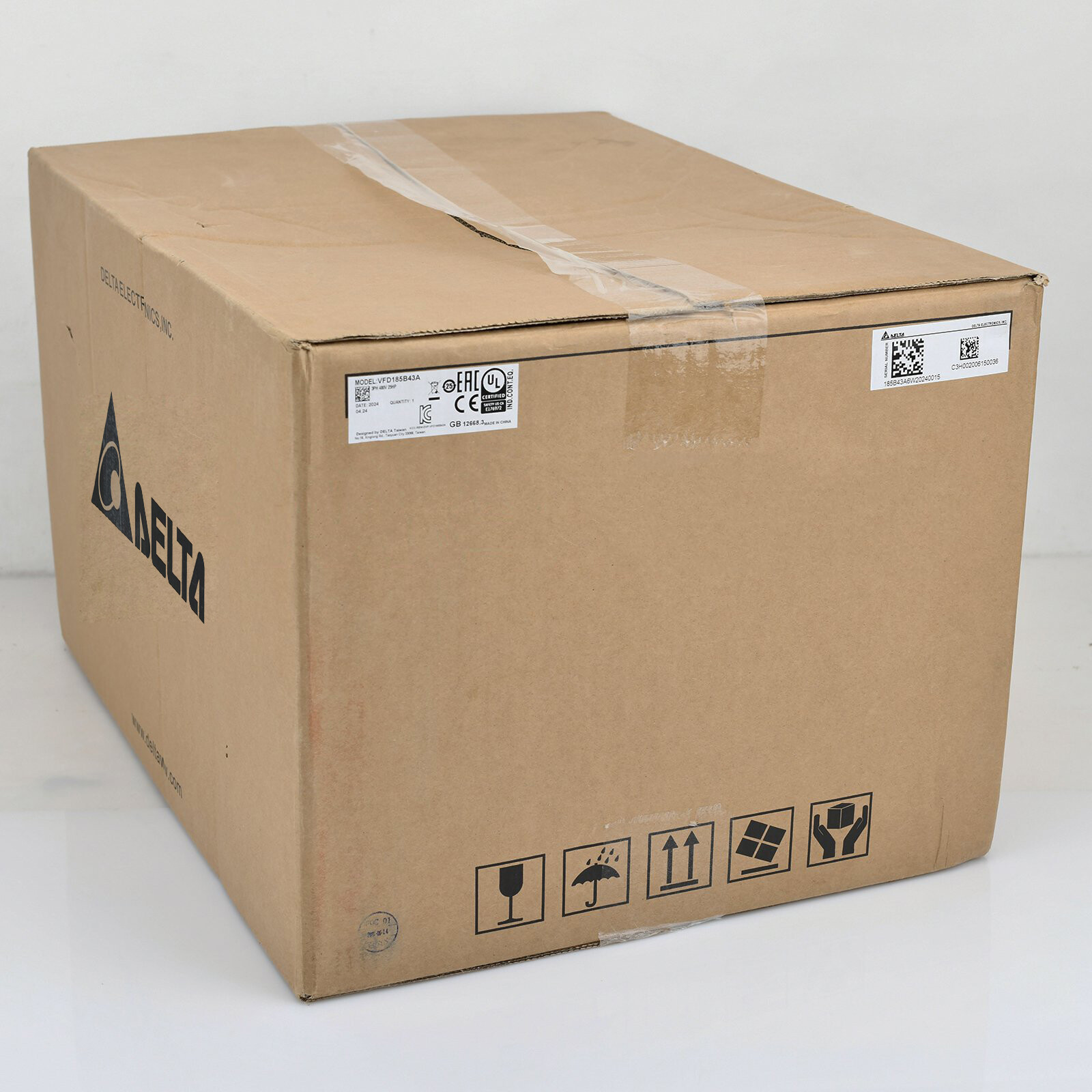 New in box DELTA INVERTER VFD-B 380V 18.5KW VFD185B43A VFD185B43A fast ...