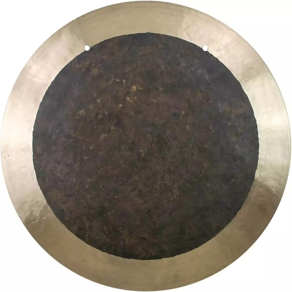 Deep Breath Gongs - 22" / Includes String for Hanging & Mallet/Dark ...
