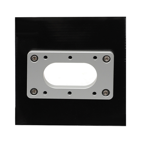 CNC Billet Fire Wall Pass Through Raw Bracket Mount For Holley ...