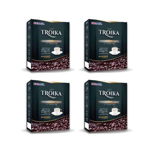 4 Boxes Edmark Cafe Troika Ganoderma Coffee Gnseng Cafe Energy Booster ...