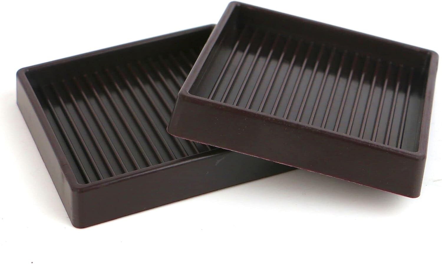 Scotch Caster Cups: 3 in. x 3 in. (Brown) / 2 units 1 Pack | eBay