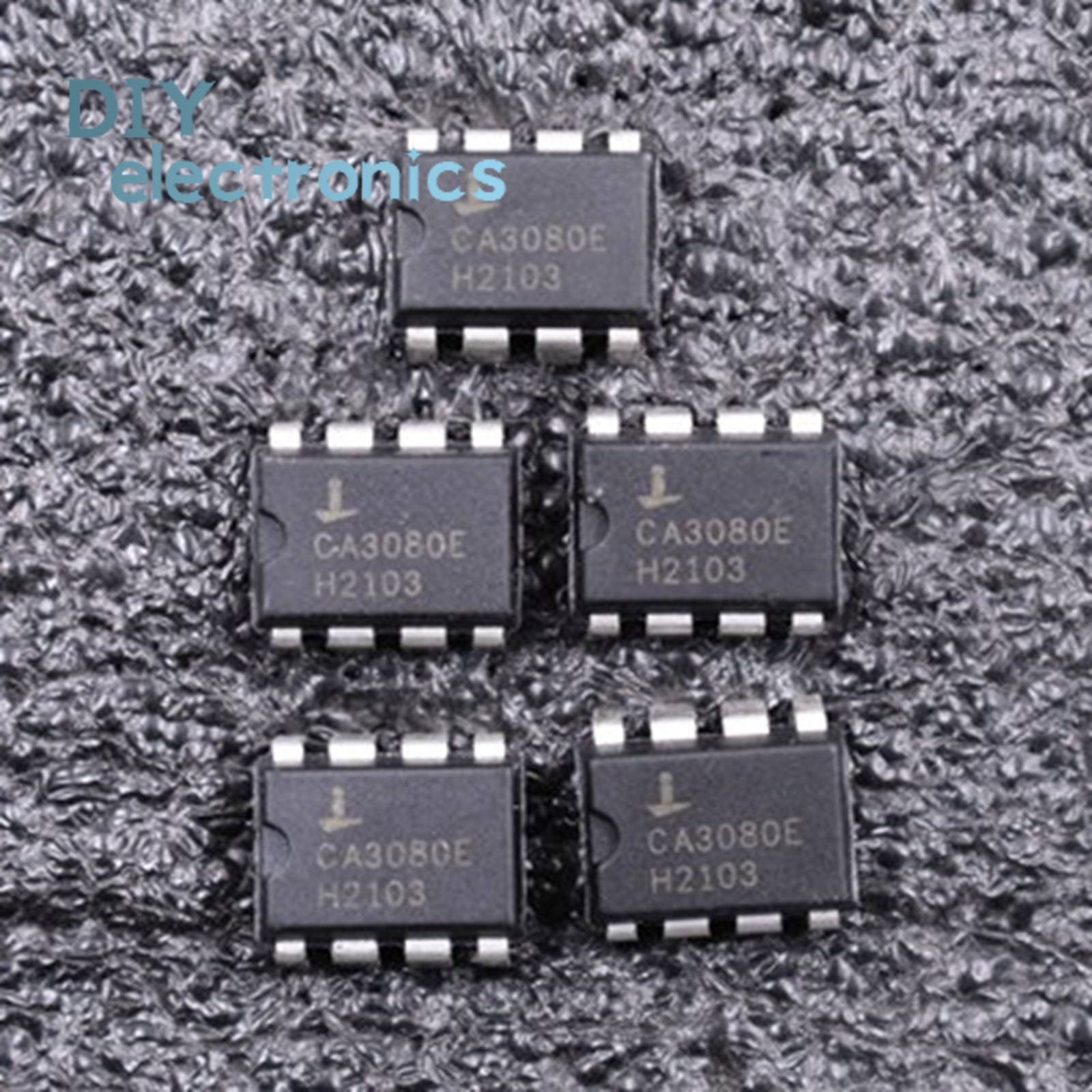 5PCS CA3080E CA3080EZ 8PINS CA3080 NTERSIL OP AMP Integrated Circuit ...