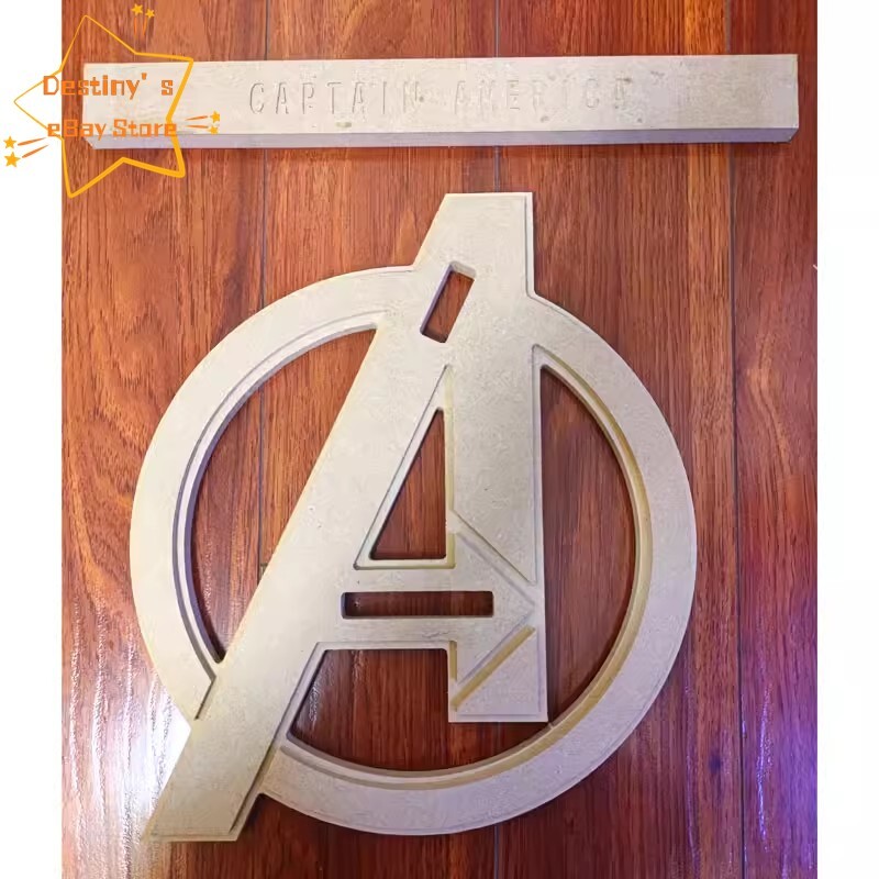 Captain America Shield Stand Base Marvel The Avengers Logo Model ...