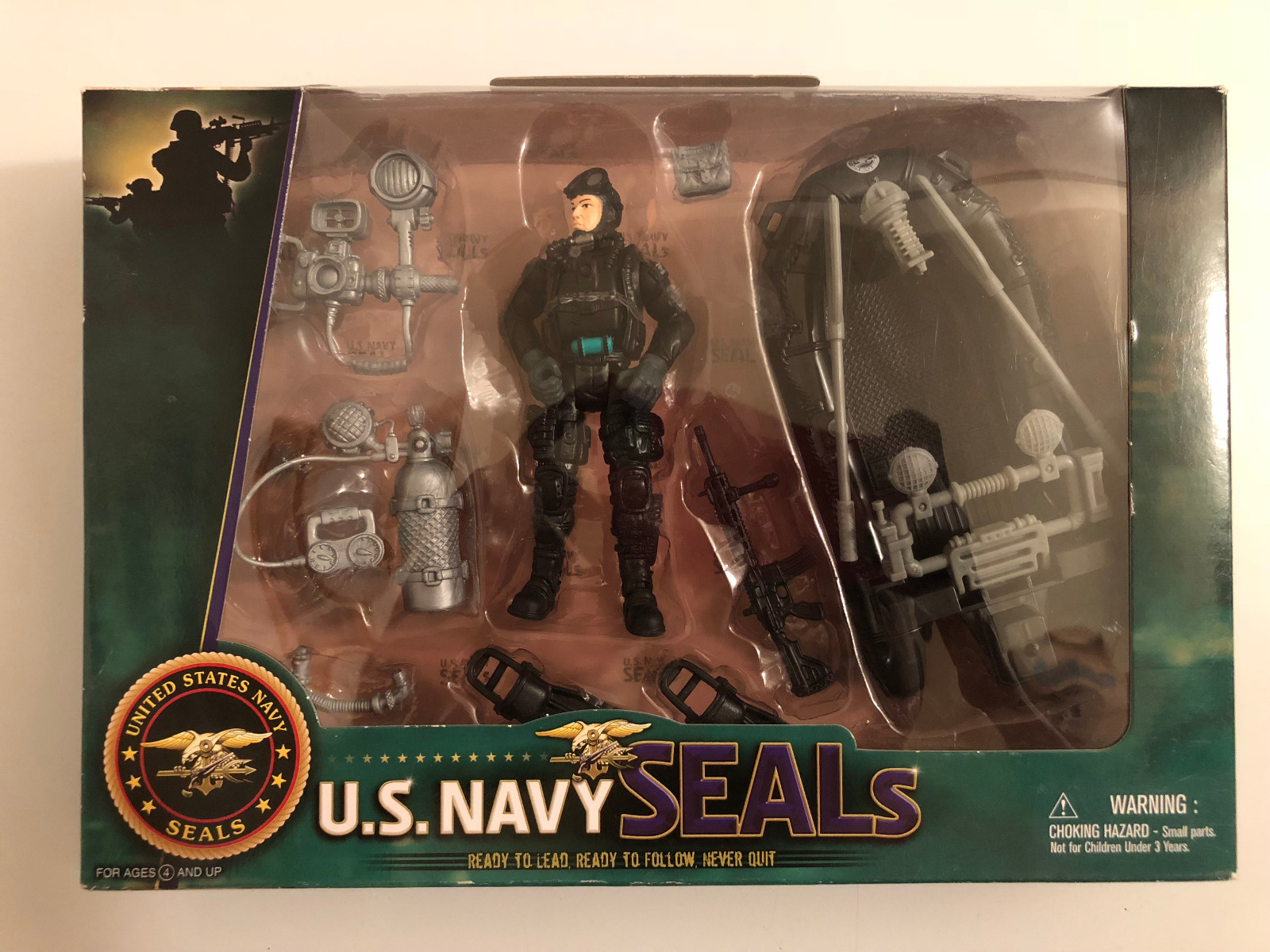 U.S. Navy Seals Figure One Man Recon Water Craft with Oars #5148 | eBay