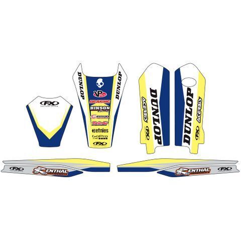 Factory FX Trim Kit Stickers for Husqvarna FE450 2014-2015 (19-50620 ...